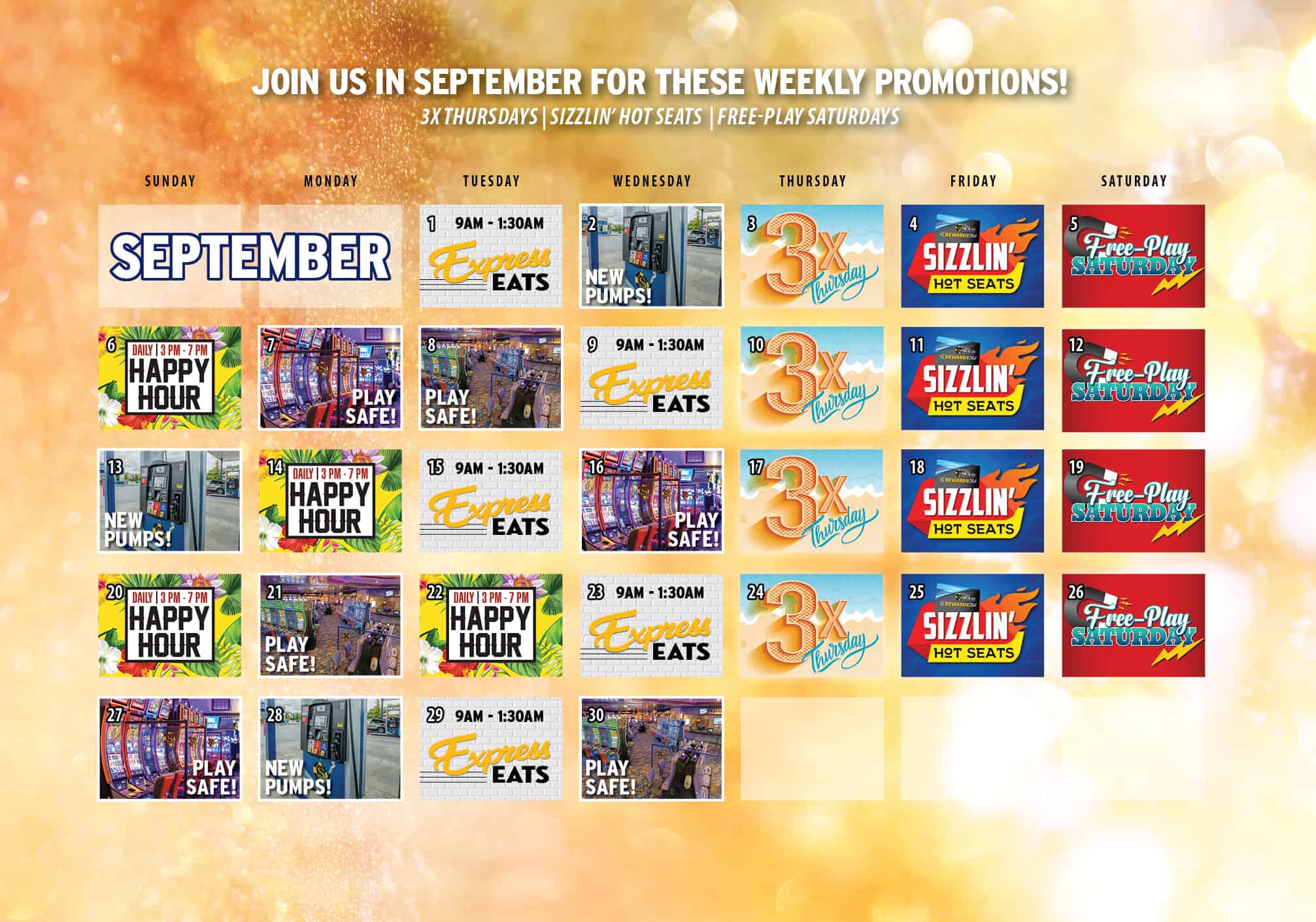 Resort Calendar | The Skagit Resort Casino